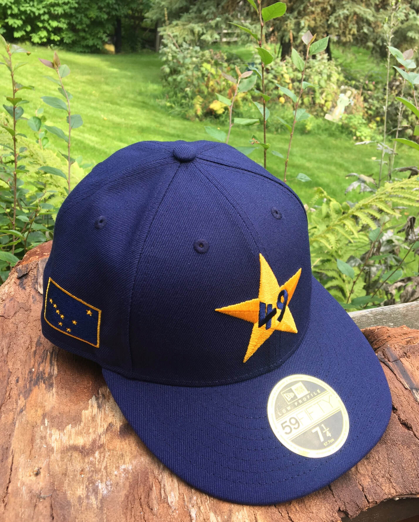 •CAP- NEW ERA 59/Fifty Low Profile - Navy | Alaska Goldpanners